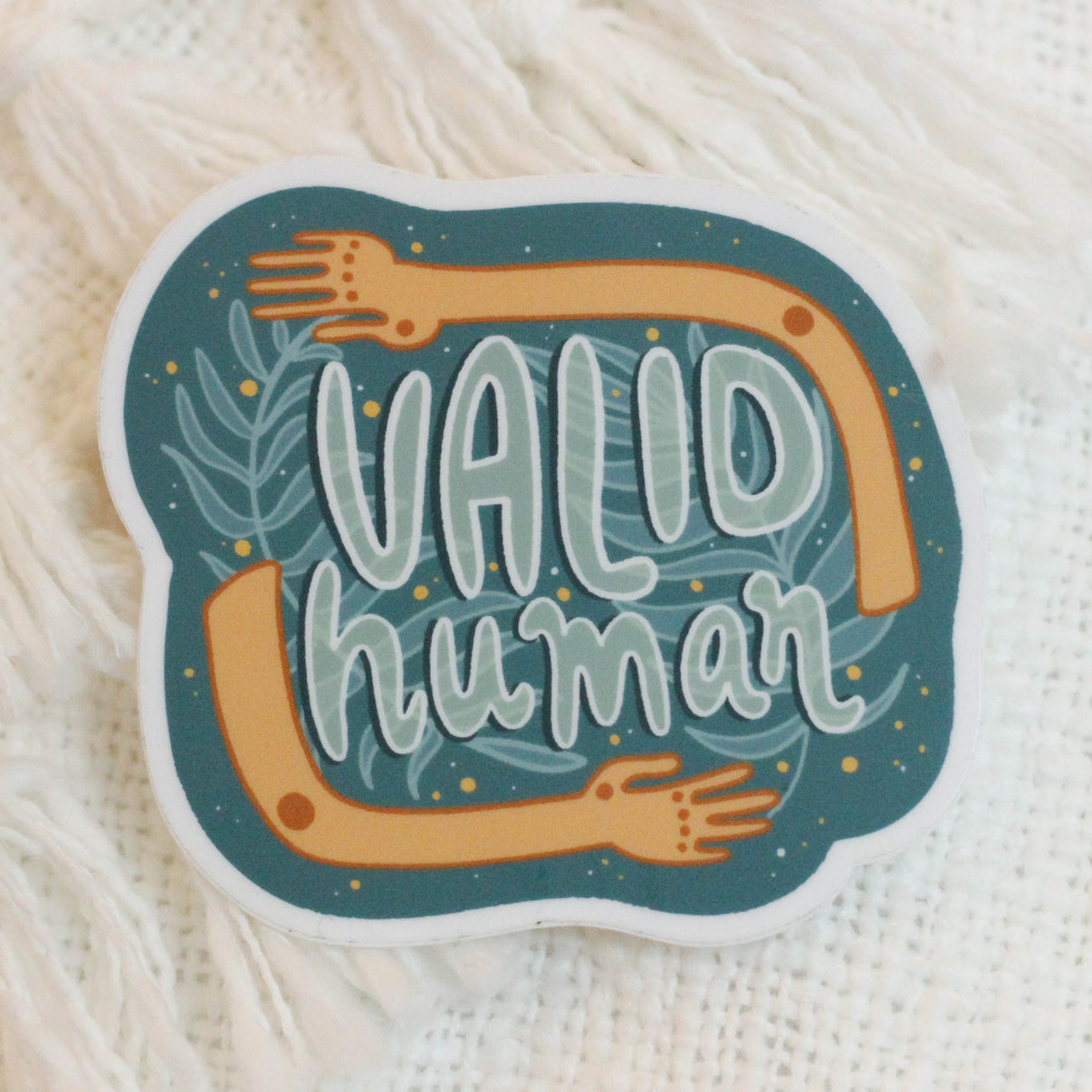 Valid Human Sticker – StudioDodge