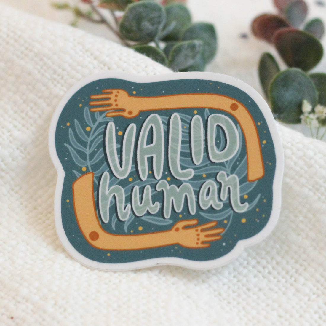 Valid Human Sticker – StudioDodge